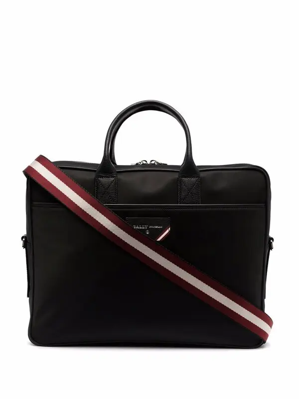 Bally Faldy Briefcase Bag - Black