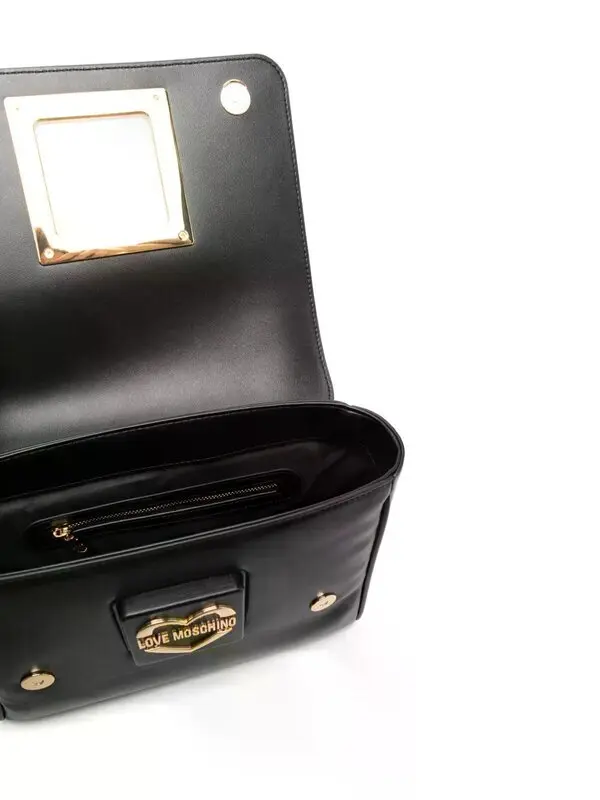 Moschino Logo-plaque Two-way Handbag