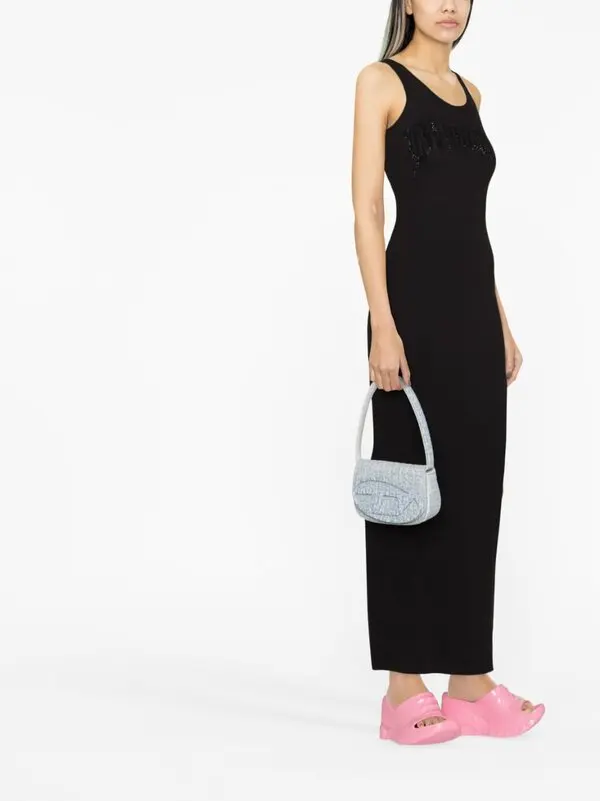 Blumarine Logo-print Maxi Dress