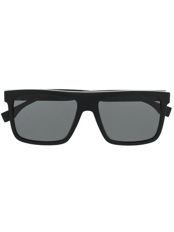 BOSS Square Frame Sunglasses - Black
