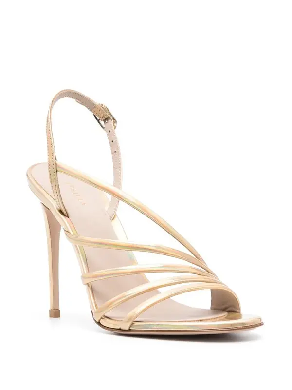 LE SILLA Scarlet Strappy Stiletto Sandals - Pink
