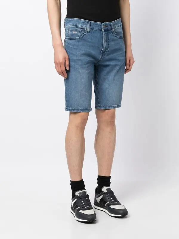 BOSS Straight-leg Denim Shorts