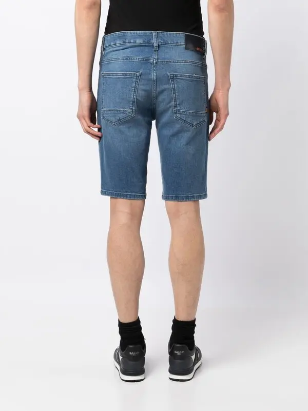 BOSS Straight-leg Denim Shorts