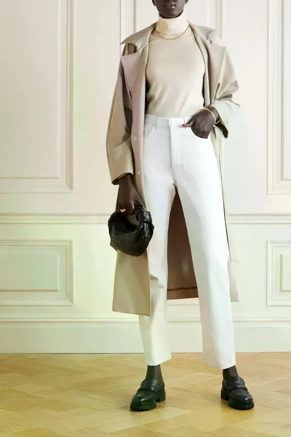 Loro Piana Cashmere Turtleneck Sweater - Ivory