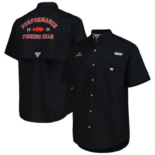 Columbia Georgia Bulldogs Bonehead Button-up Shirt