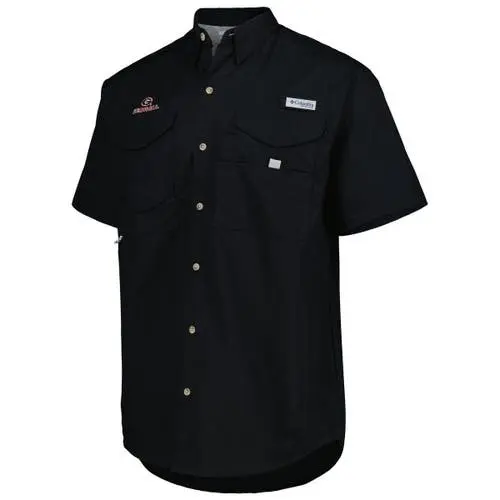 Columbia Georgia Bulldogs Bonehead Button-up Shirt