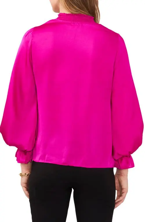 Chaus Balloon Sleeve Peasant Blouse - Allure