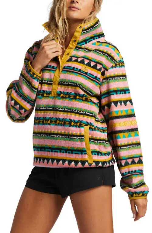 BILLABONG Switchback Lite Stripe Fleece Pullover