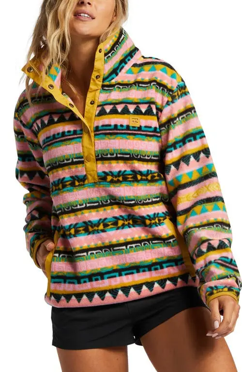 BILLABONG Switchback Lite Stripe Fleece Pullover
