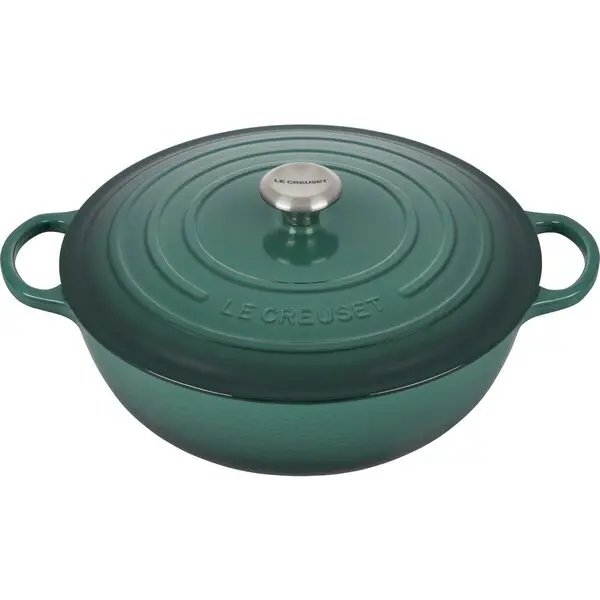 LE CREUSET Signature 7.5-quart Enameled Cast Iron Brazier - Artichaut