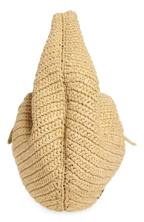 Khaite Olivia Raffia Hobo Bag