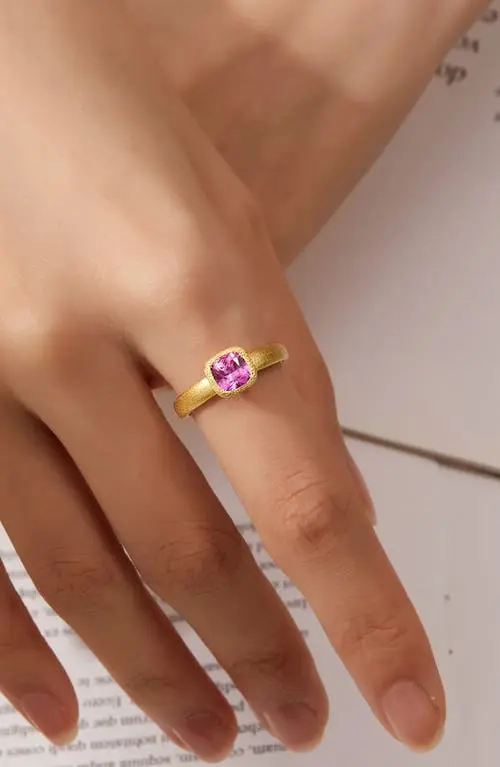 Lafonn Lab Grown Sapphire Solitaire Ring