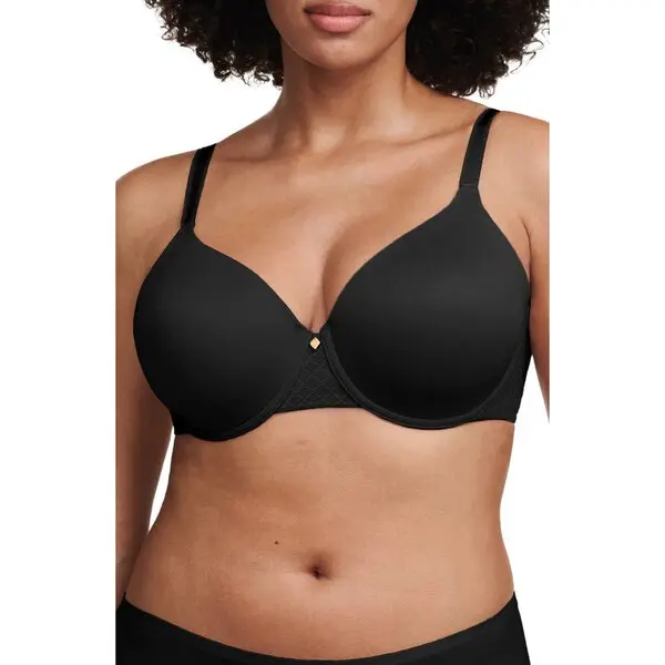 Chantelle Norah Chic Underwire T-shirt Bra - Black