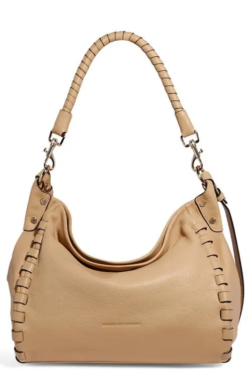 AIMEE Zen Leather Hobo - Camel