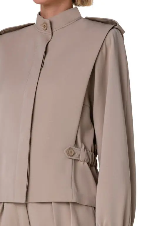 Akris Gregory Virgin Wool Gabardine Jacket
