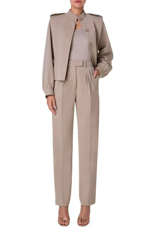 Akris Gregory Virgin Wool Gabardine Jacket
