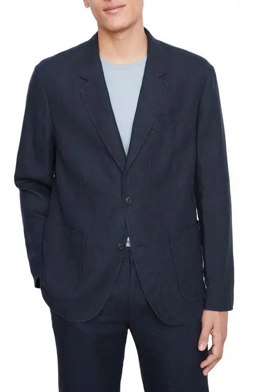 Vince Relaxed Fit Hemp Sport Coat