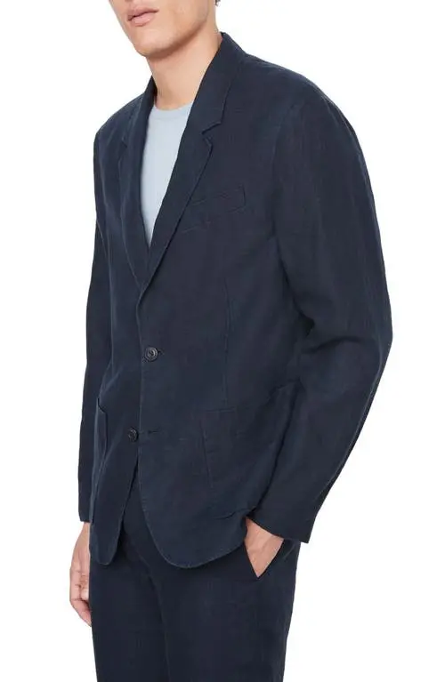 Vince Relaxed Fit Hemp Sport Coat