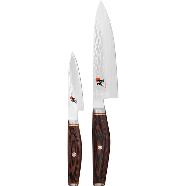MIYABI Aristan 2-piece Knife Set - Silver