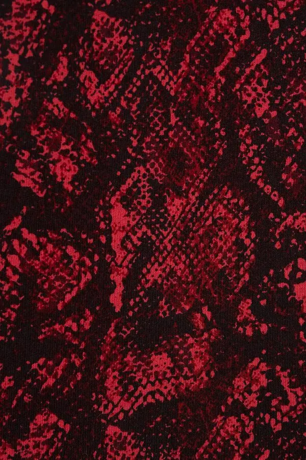 Rag & Bone Snakeprint Cottonjersey Tshirt