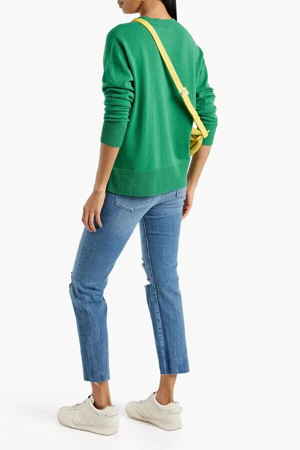 DL1961 Mara Cropped Distressed Midrise Slimleg Jeans