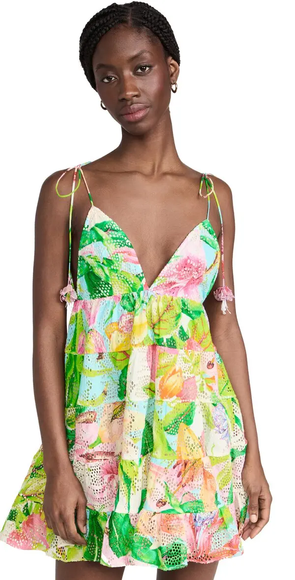 Rococo Sand Lora Short Dress In One-Color - 70% Off | Editorialist