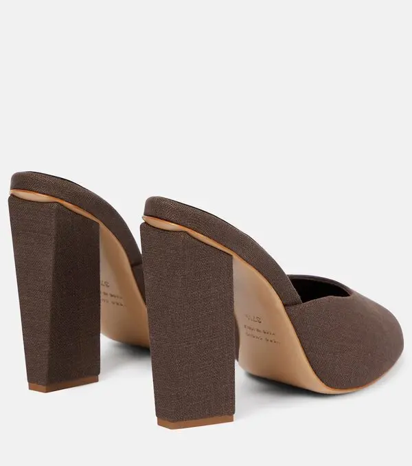 GIA BORGHINI Rosie 38 Mules - Brown