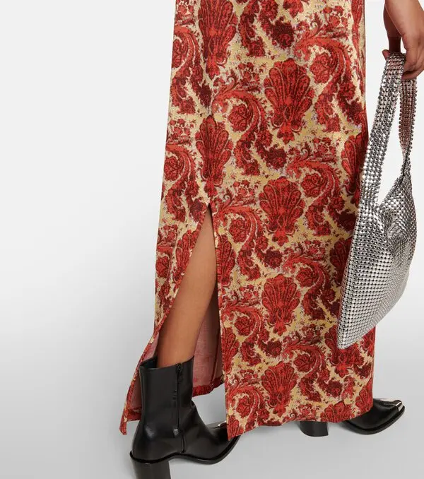 Rabanne Printed Maxi Dress