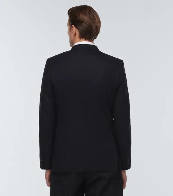 Comme Des Garçons Homme Deux Single-breasted Wool Blazer