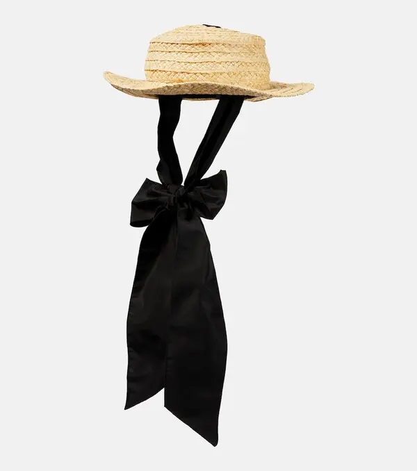 PATOU Jp Raffia Hat