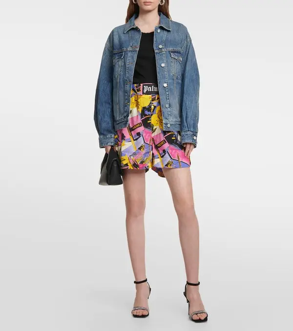 Palm Angels Printed Short