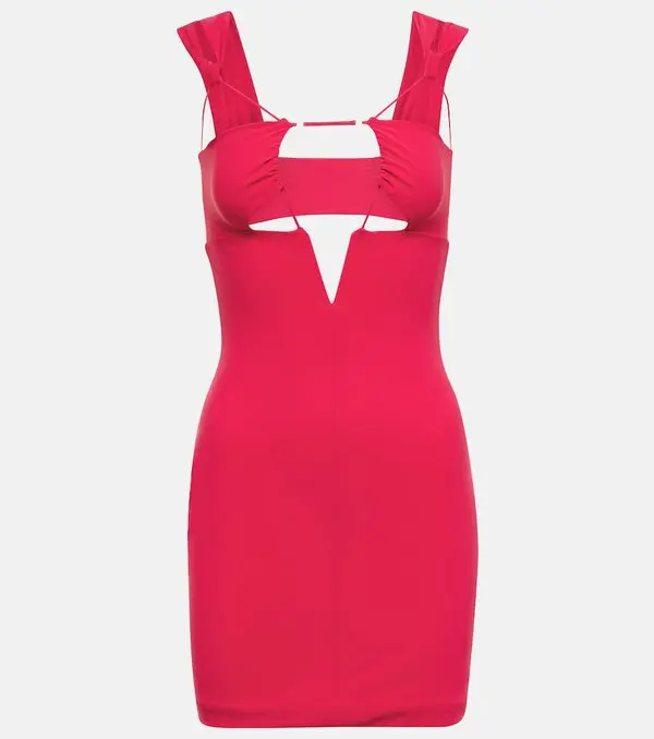 NENSI DOJAKA Cutout Minidress - Pink