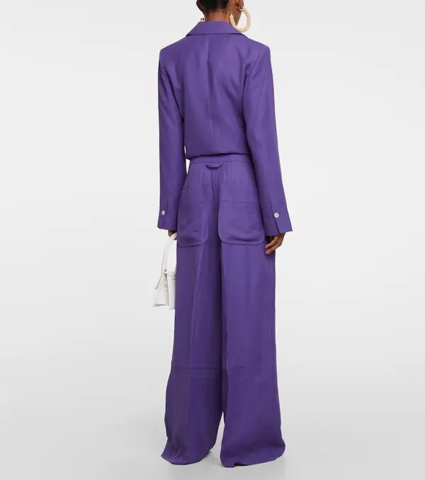 Jacquemus Plidao Wide-leg Pants