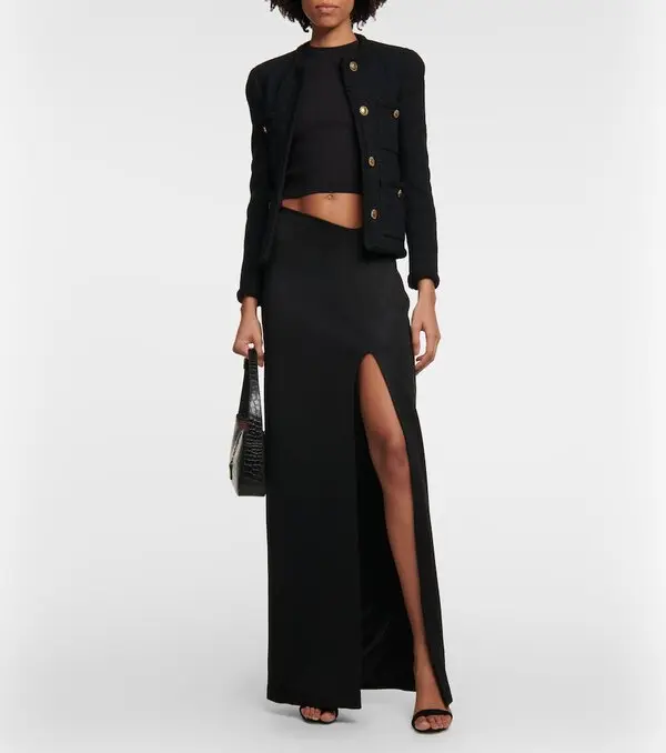 Galvan Alicja Jersey Maxi Skirt