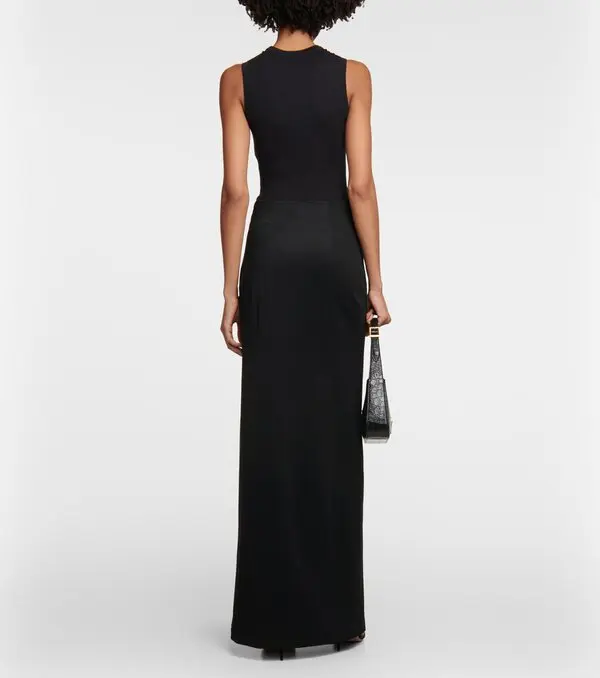 Galvan Alicja Jersey Maxi Skirt