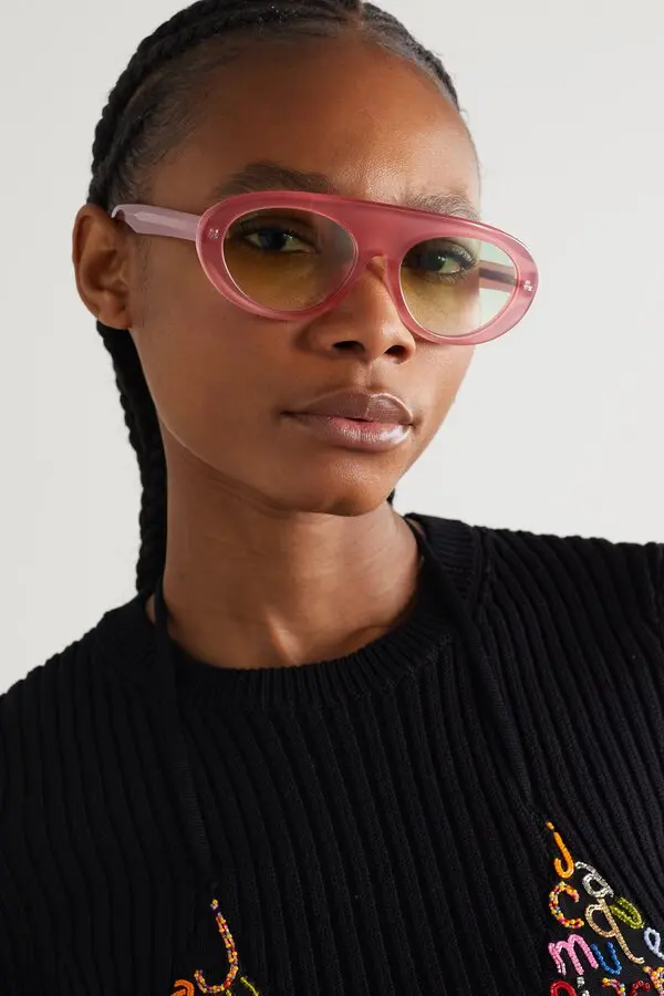 LEXXOLA Lulu D-frame Acetate Sunglasses