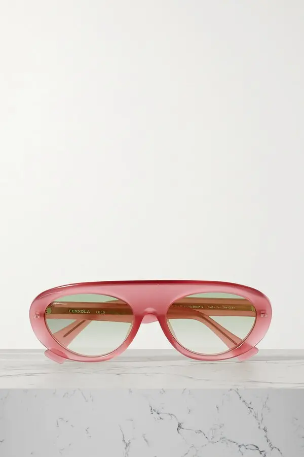 LEXXOLA Lulu D-frame Acetate Sunglasses