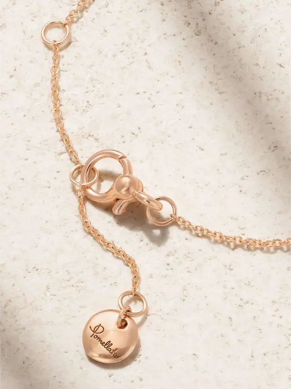 Pomellato Nudo Topaz And Diamond Necklace - Gold