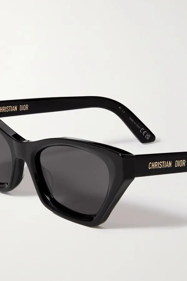 Dior Midnight Cat-eye Acetate Sunglasses