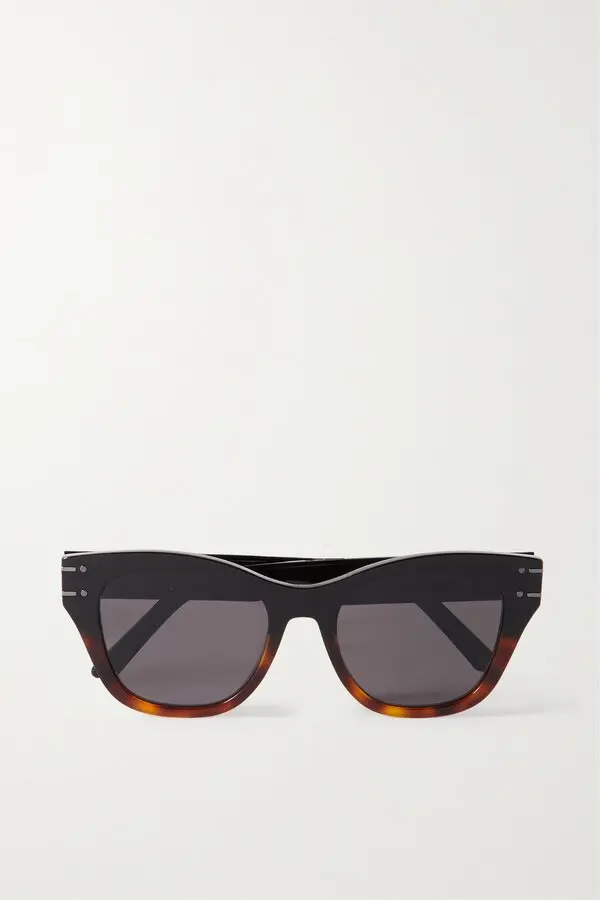Dior Diorsignature B4i Square-frame Sunglasses - Black