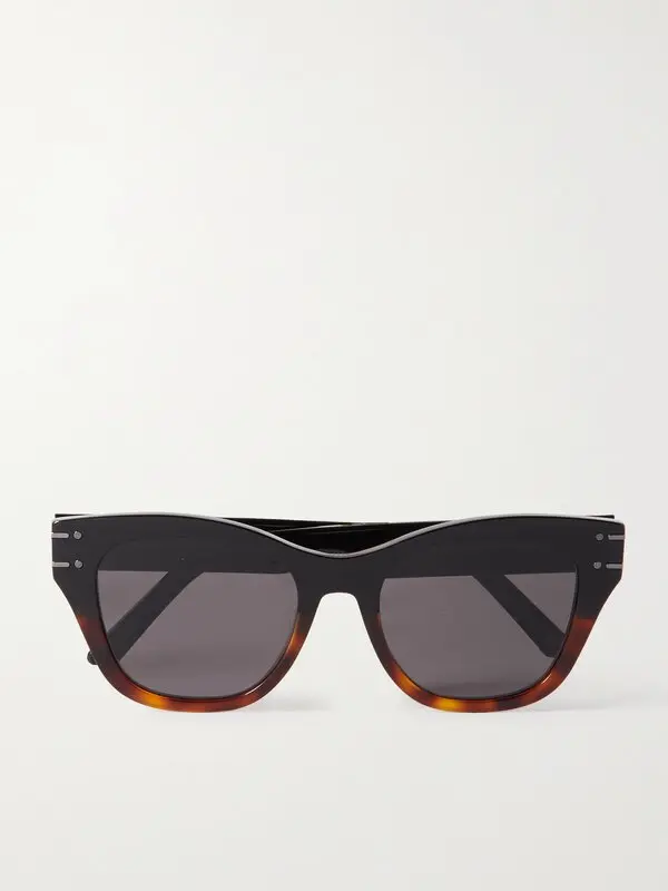 Dior Diorsignature B4i Square-frame Sunglasses - Black