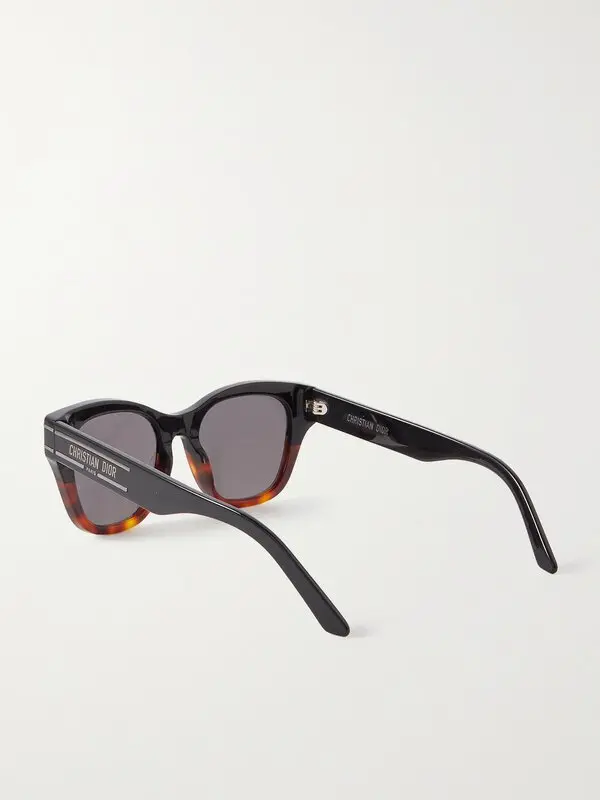 Dior Diorsignature B4i Square-frame Sunglasses - Black