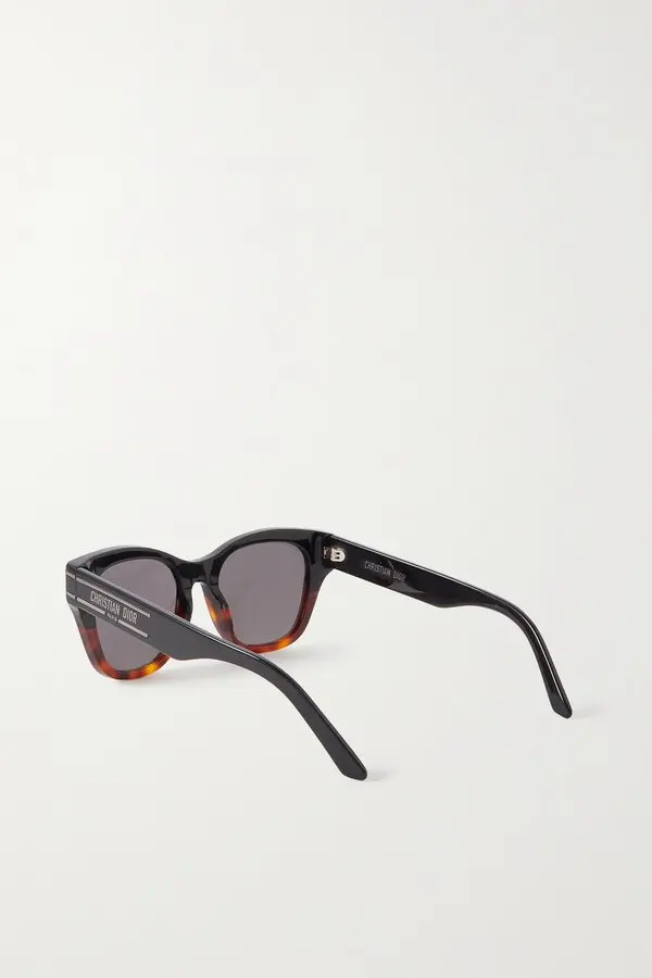 Dior Diorsignature B4i Square-frame Sunglasses - Black