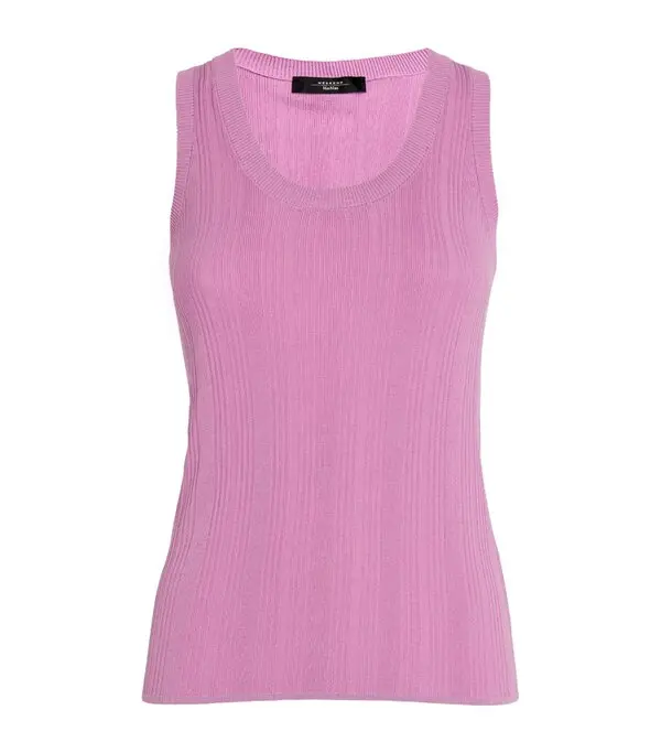 Max Mara Ribbed Tank Top
