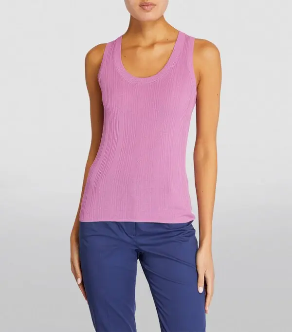 Max Mara Ribbed Tank Top