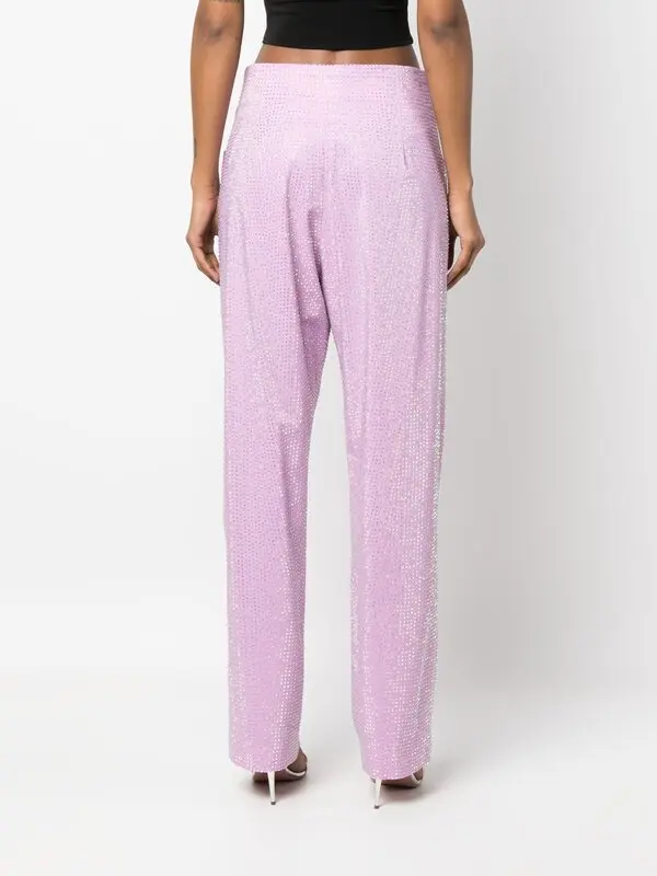 Giuseppe Di Morabito Crystal-embellished Trousers