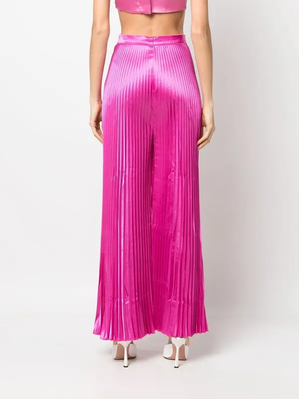 L'IDEE Pleated High-waisted Trousers