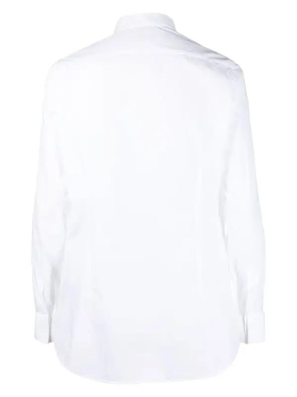 TINTORIA MATTEI 954 Pleat-detail Cotton Shirt