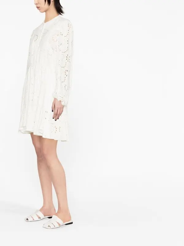 Maje Broderie Anglaise Mini Dress