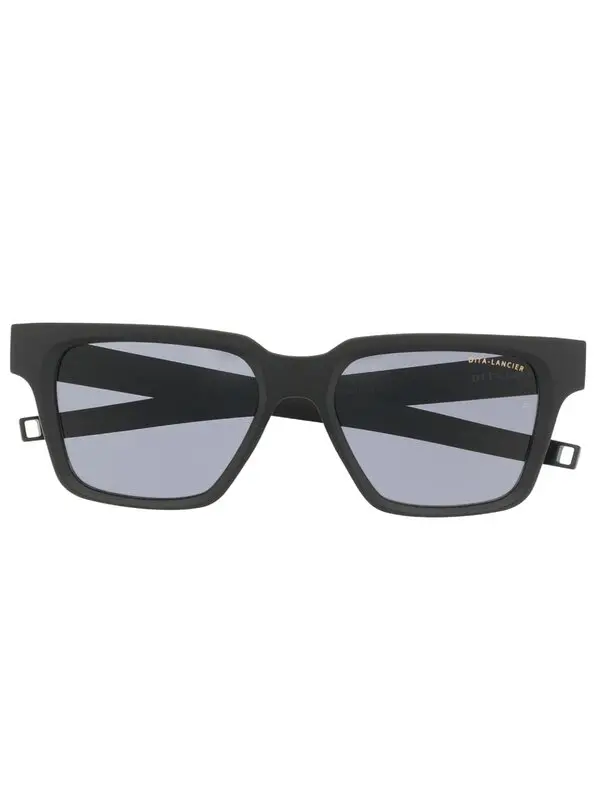 Dita Rectangular-frame Sunglasses - Grey